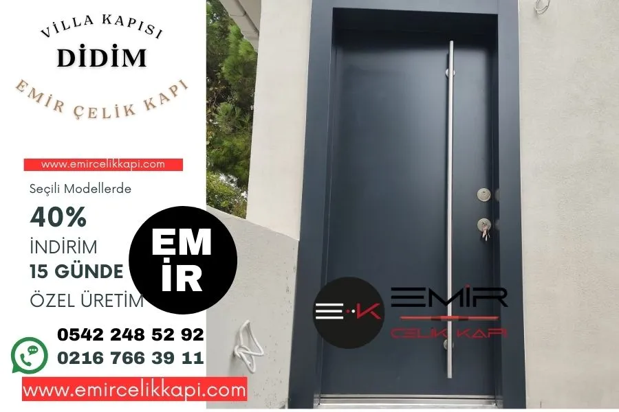 Didim Villa Kapı Modelleri Fiyatları | 0542 248 52 92 | Emir Çelik Kapı ...